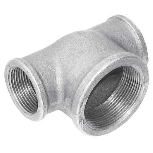 Unequal Tees, Increasing on Branch, Fig. 161, Crane - Galvanised