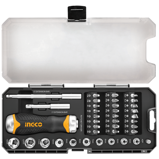 Screwdrivers, Ingco - Screwdriver Set, 38 Pieces